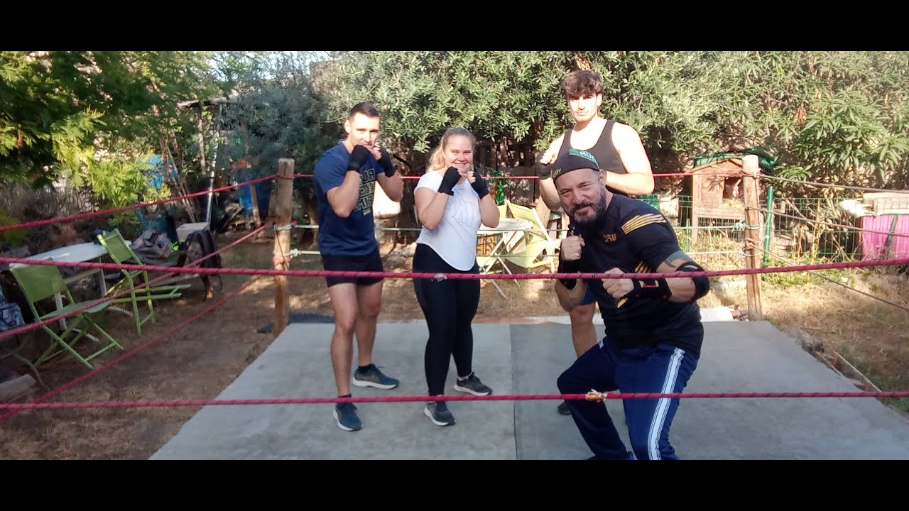 bravo à clément Elsa et Evan pour le 2e Round avec le cardio de frappes ...