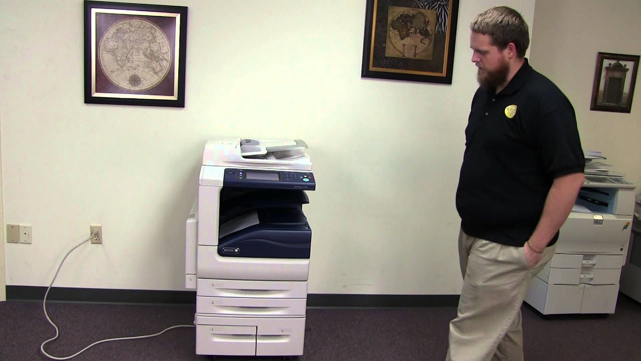 Xerox Workcentre 5330 55K - YouTube