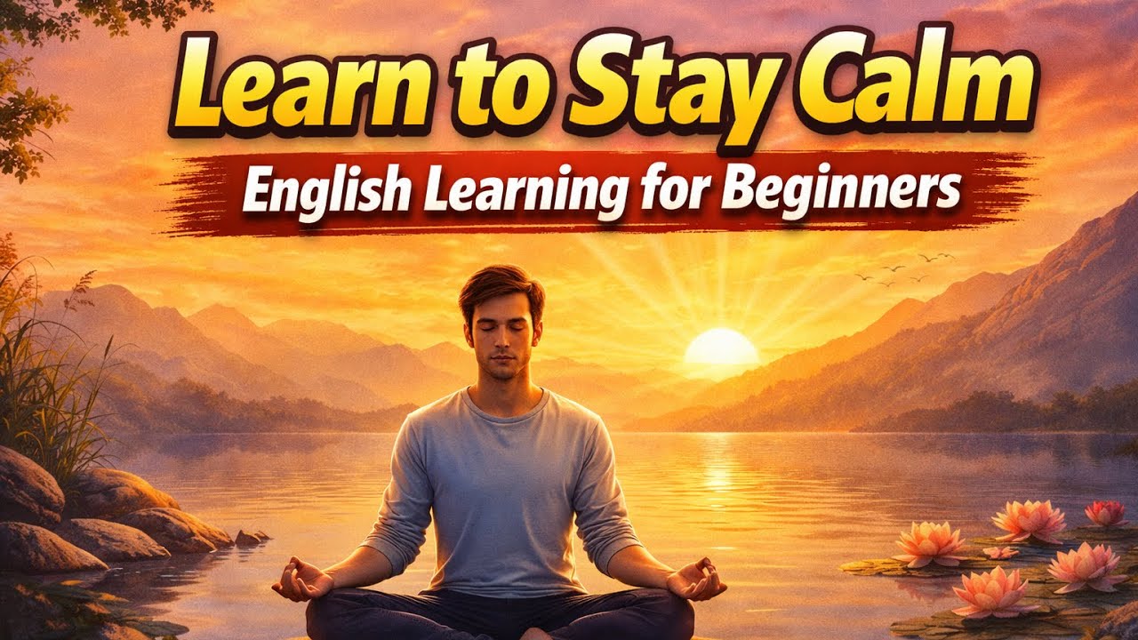 Learn to STAY CALM ☺️ | ENGLISH LEARNING FOR BEGINNERS | MOTIVATIONAL ...
