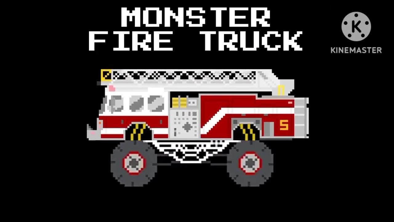 New Monster Fire Truck - @TheKidsPictureShow - YouTube