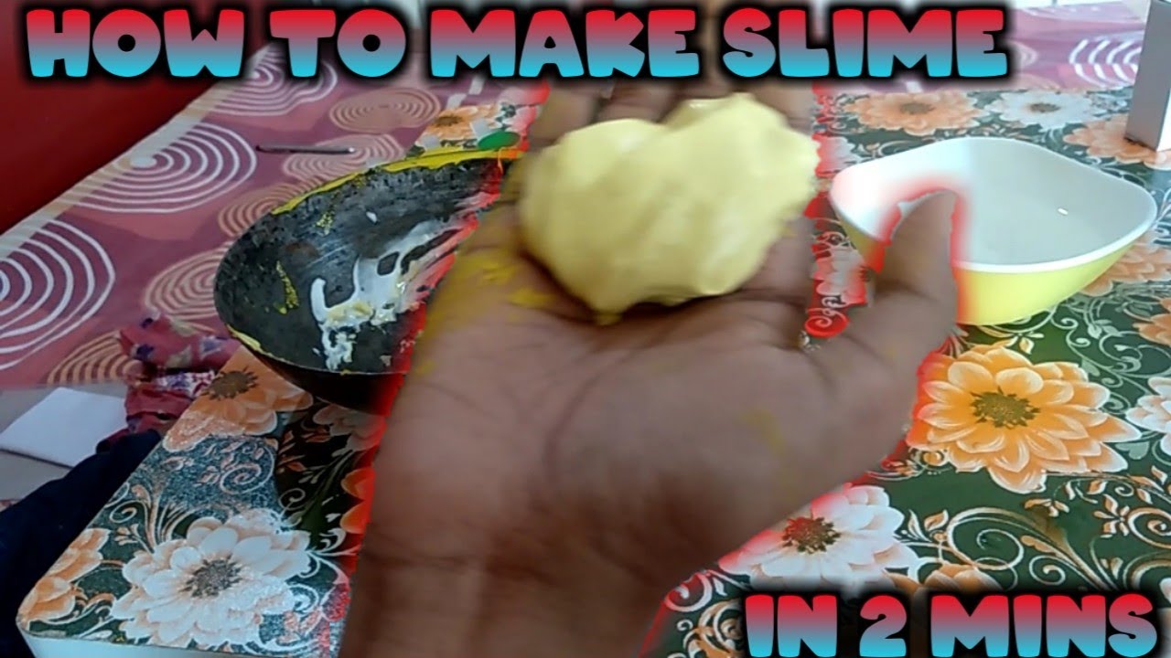 HOW TO MAKE SLIME IN 2 MINS VERY SIMPLE || MUST WATCH || SHOBHUE SHOW ...