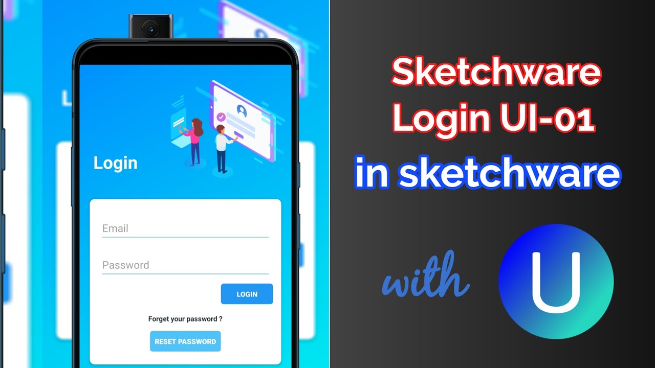 Sketchware Login Ui 01 Youtube