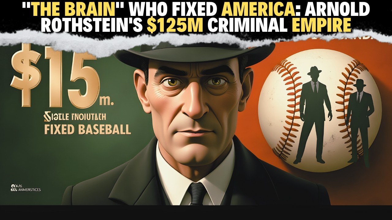 "The Brain" Who Fixed America: Arnold Rothstein's $125M Criminal Empire ...