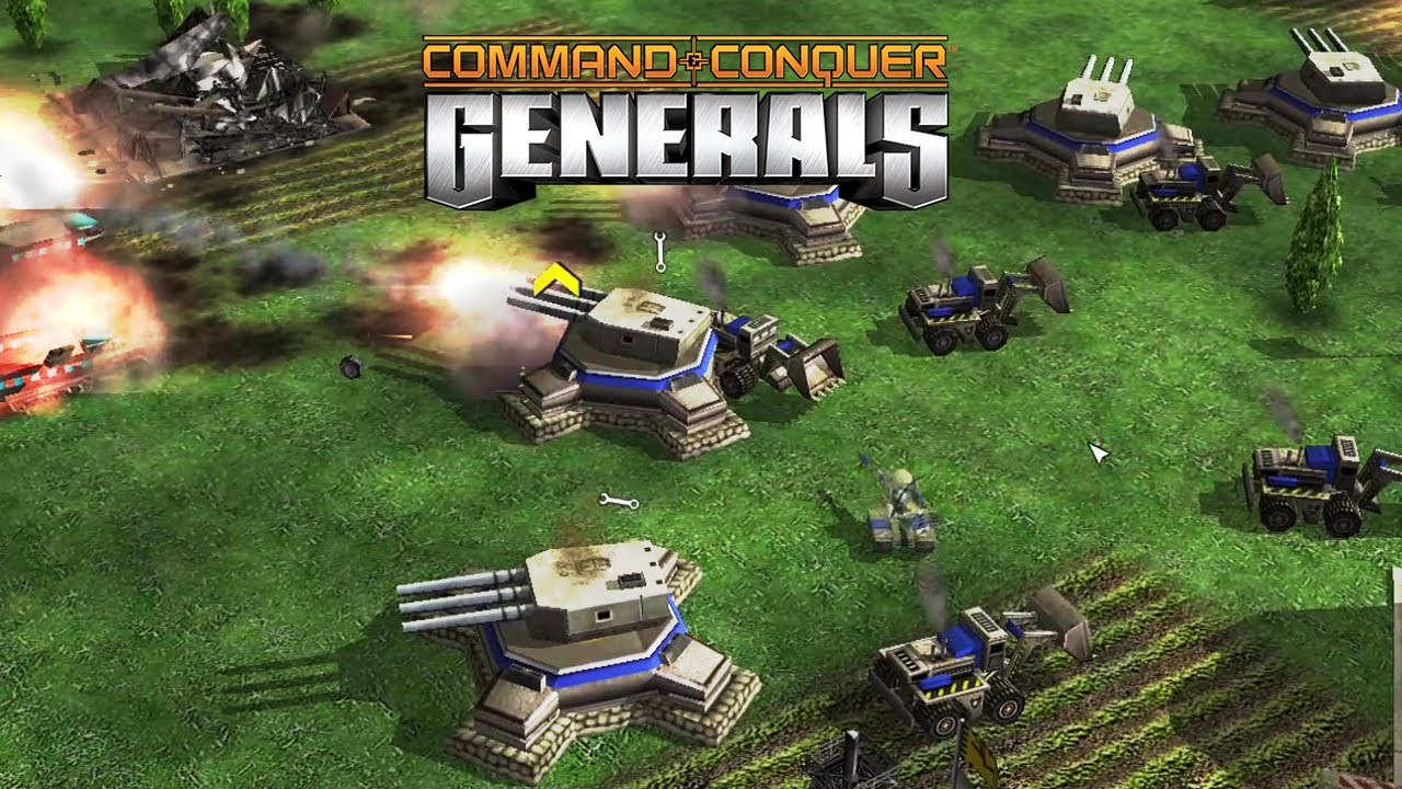 USA Rocket 1 vs 4 GLA Stelth (MOD ART OF WAR) C&C Generals Zero Hour - YouTube