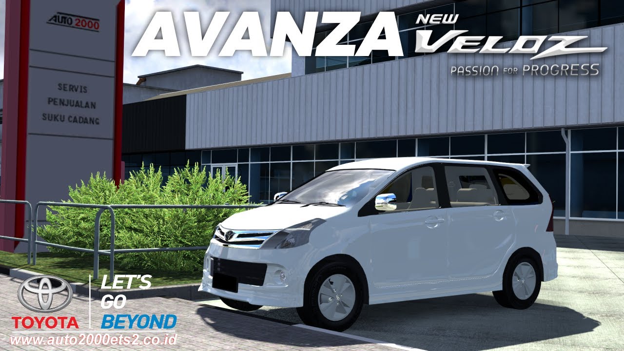 Toyota Avanza Veloz 2012 | Rendi Ahmad - ETS2 Mod Indonesia - YouTube