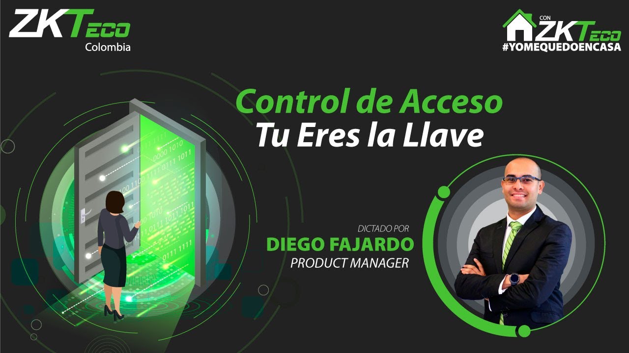 🟢 Webinar: Control de acceso, Mini Panel C2-260 - ZKTeco Colombia - YouTube