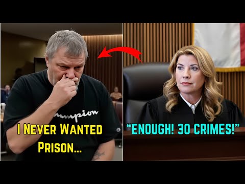 Addiction, Crime & NO MERCY… Judge Has Had ENOUGH