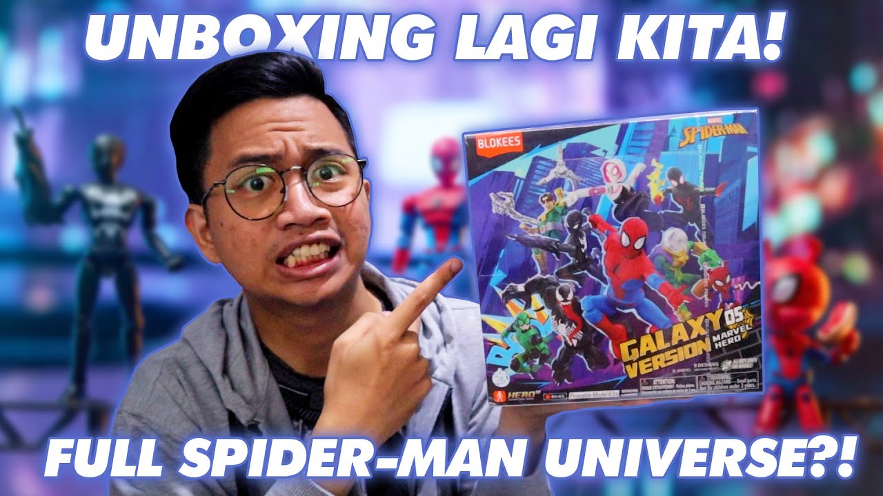 BLOKEES RILIS RACUN LAGI! LANGSUNG AJA KITA GAS UNBOXING BLOKEES SPIDER ...