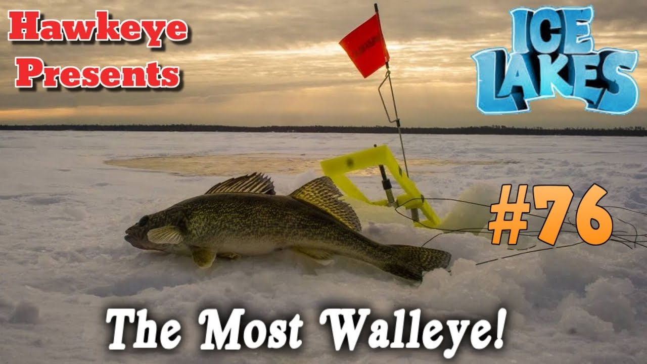 Ice Lakes - Ep. #76 - The MOST Walleye! (Battle Royale) - YouTube
