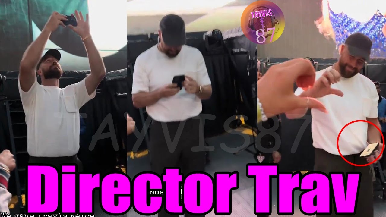 OMFG! Travis filming Taylor during 'Karma' - he's about to hit the ...
