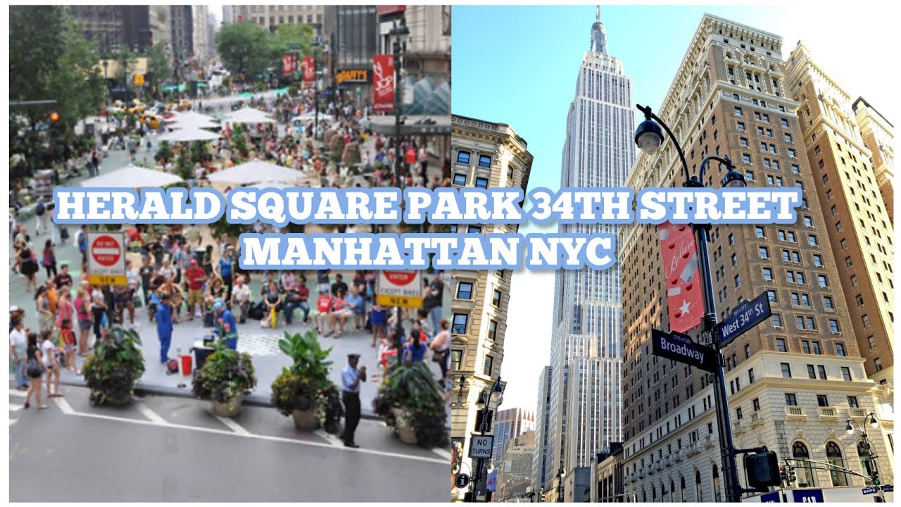 Herald Square 34th Street. Manhattan New York. 11/23 - YouTube