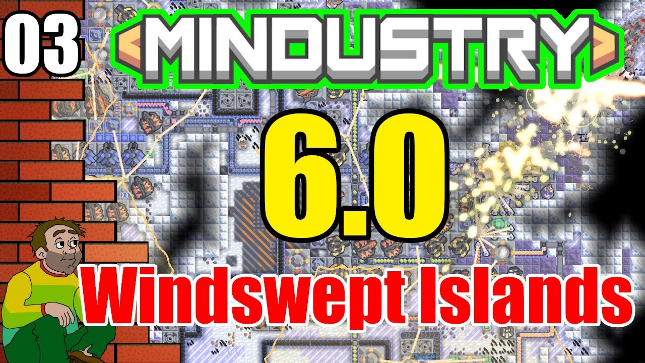Mindustry V6 : Windswept Islands - Poly Powers Activate! - YouTube