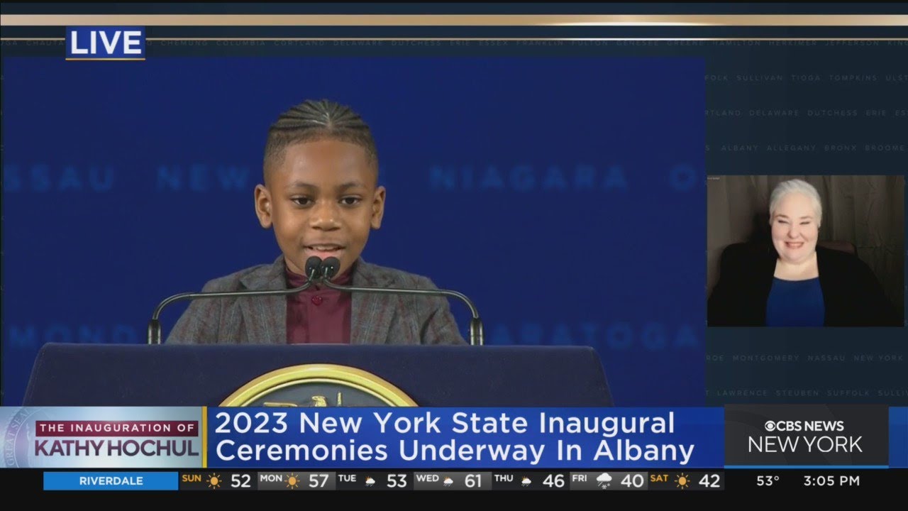 Poet Laureate Kayden Hern speaks a 2023 inaugural ceremonies - YouTube