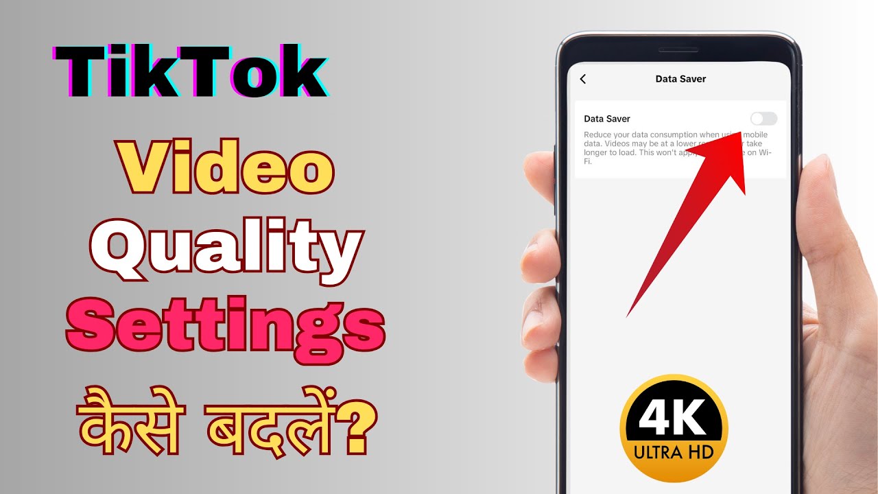 "How to Change TikTok Video Quality Settings? step by step guide 2024 ...