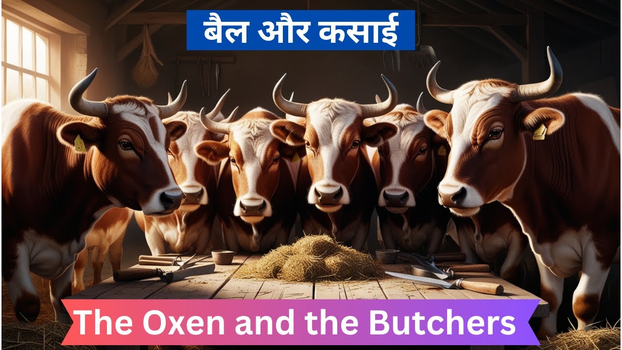 The Oxen and the Butchers I बैल और कसाई की कहानी I - YouTube