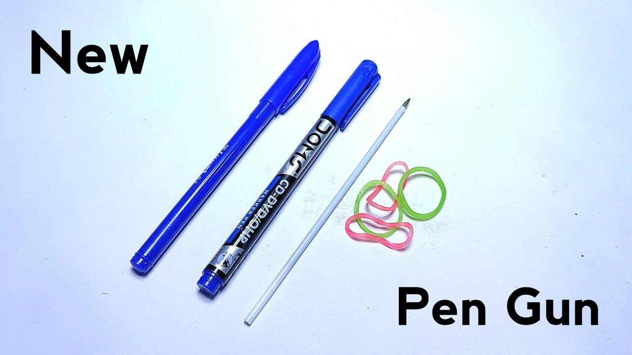 How to make a pen gun | Pen gun kaise banaen | - YouTube