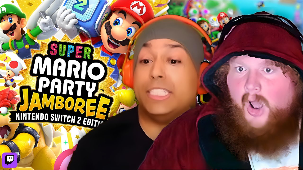 Funniest Caseoh & Dashie Moments in Super Mario Party Jamboree...🤣 ...