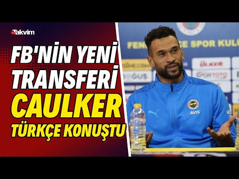Fenerbahçe'nin yeni transferi Steven Caulker Türkçe konuştu! O anlar kameraya böyle yansıdı