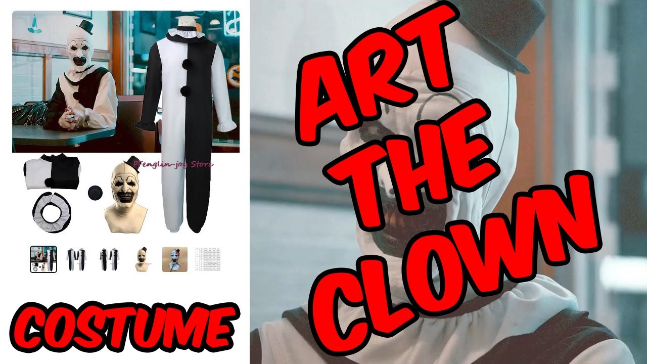 *TERRIFIER* ART THE CLOWN COSTUME | Only $30!!! - YouTube