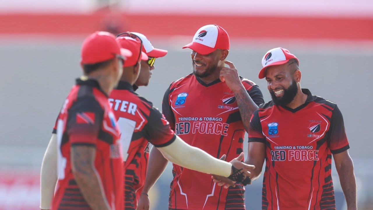 T&T Red Force Into Final Of CG United Regional Super 50 - YouTube