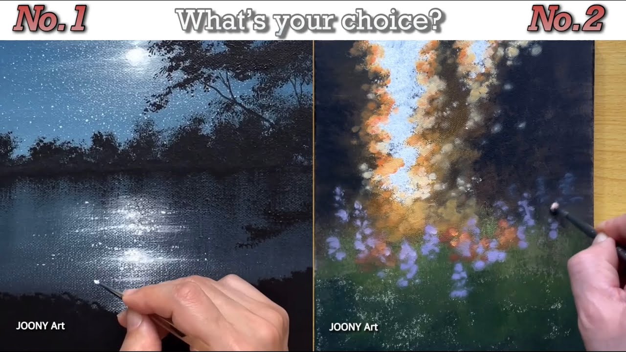 What's Your Choice? / Acrylic Painting / Joony Art - YouTube