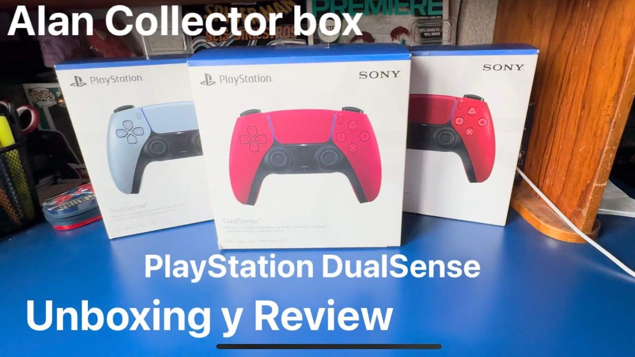 PlayStation DualSense / Cosmic Red, Volcanic Red, Sterling Silver ...