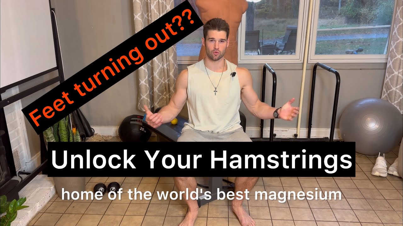 Feet Turning Out? Hip Impingement? Unlock Your Hamstrings - YouTube