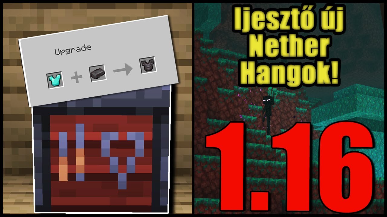 Kovácsolóasztal Funkció, Új Nether hangok! - 1.16 Minecraft - Snapshot ...