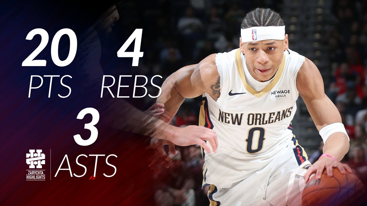 Jeremiah Fears 20 pts 4 rebs 3 asts vs Kings 25/26 season - YouTube
