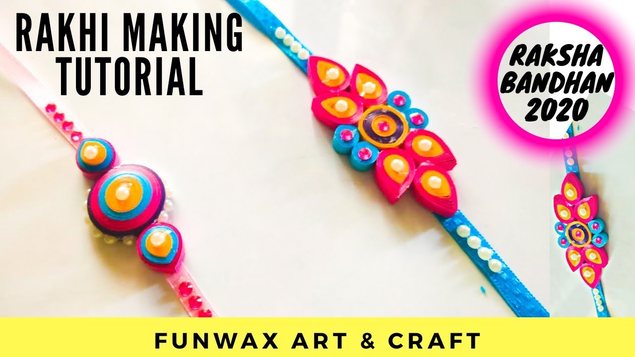 How To Make 2 Easy Rakhi At Home With Paper And Ribbon Beautiful Rakhi Making Ideas YouTube how-to-make-2-easy-rakhi-at-home-with-paper-and-ribbon-beautiful-rakhi-making-ideas-youtube