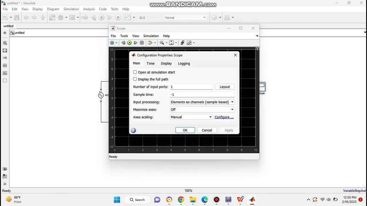 Analyzing Voltage and Current Waveform of Single Phase on Matlab ...