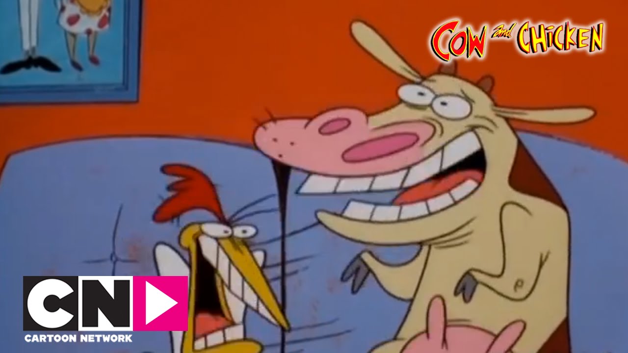 Zunge auf Reisen | Muh-Kuh und Chickie | Cartoon Network - YouTube