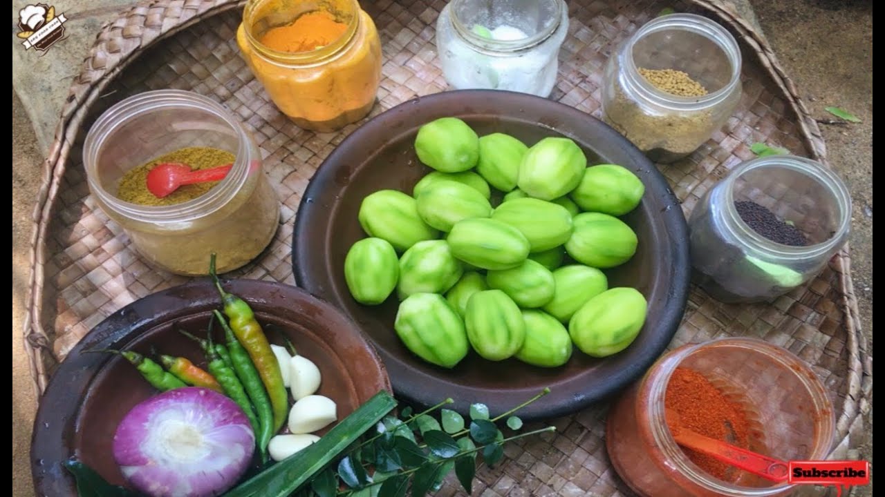 Healthy Ambarella Curry In Village Recipe - YouTube