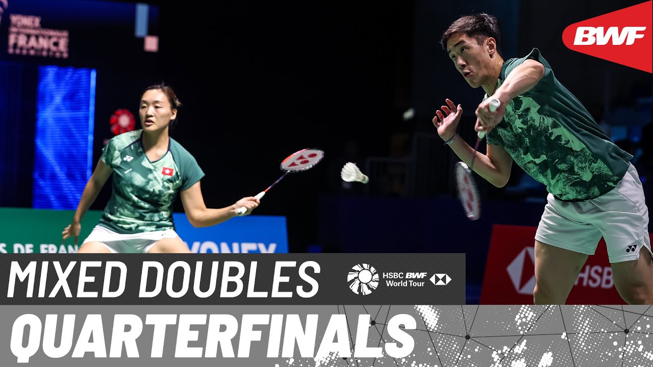YONEX French Open 2023 | Lee/Ng (HKG) vs. Tang/Tse (HKG) | QF - YouTube