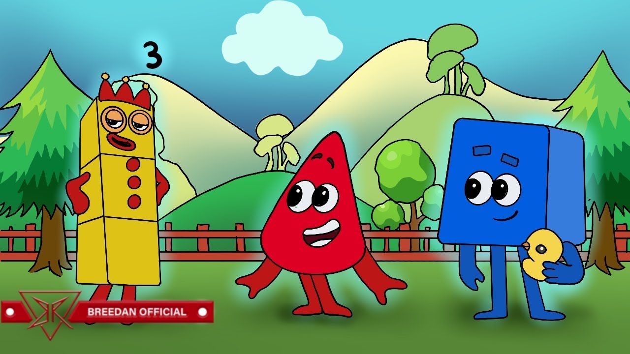 Numberblocks and Colour Blocks Color Change But Color Yellow Blue Red ...