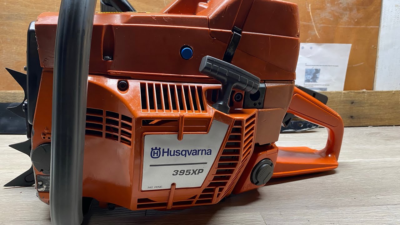 Custom 394XP to 395XP build complete ! Badging the saw and shop tour ...