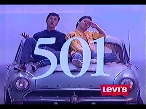 Levi's jeans 501 blues commercial (1986)