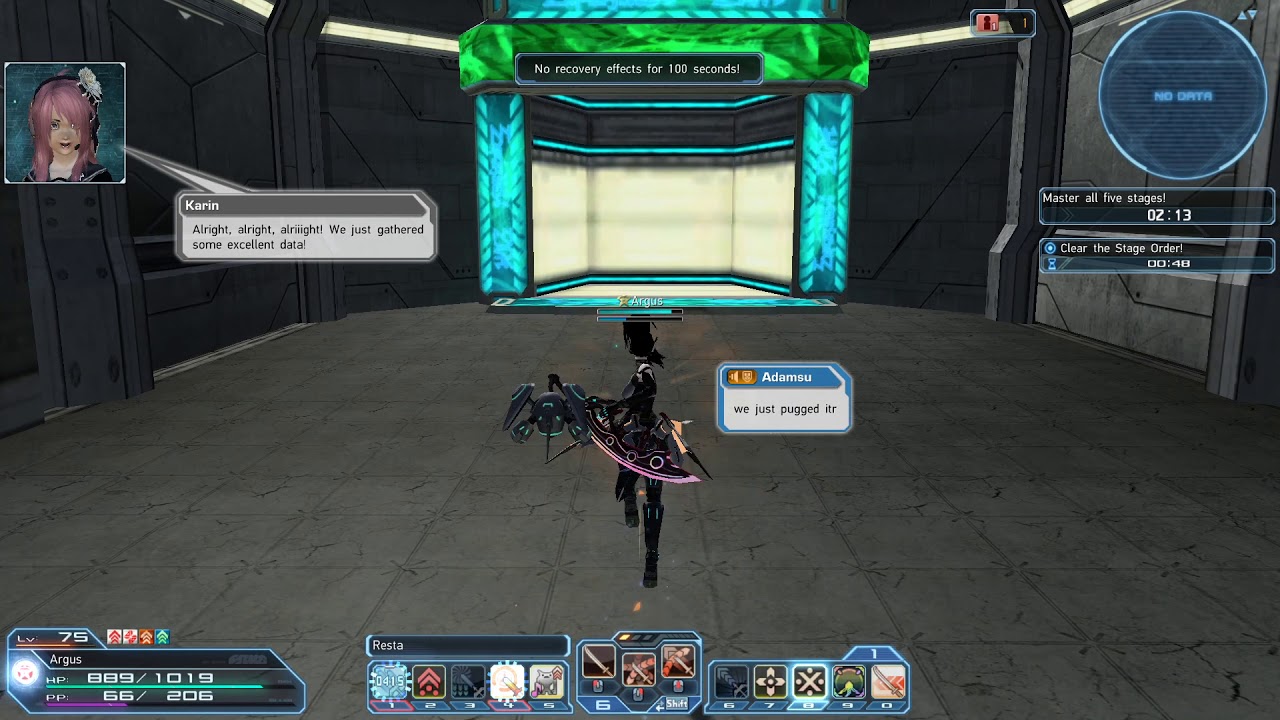 [PSO2 NA] A Bow Braver is dancin in the Heaven and Earth Extreme Quest ...
