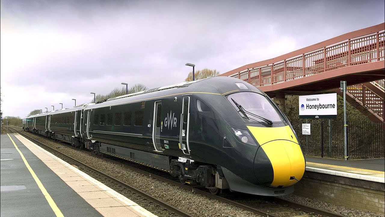GWR Class 800 & Cross Country Class 170, Honeybourne to Birmingham New ...