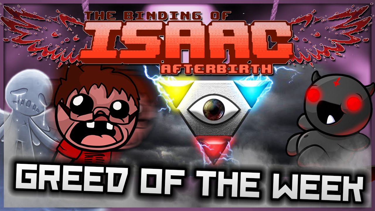 The Binding of Isaac: Afterbirth - Greed of the Week: GOD HEAD HEAD ...