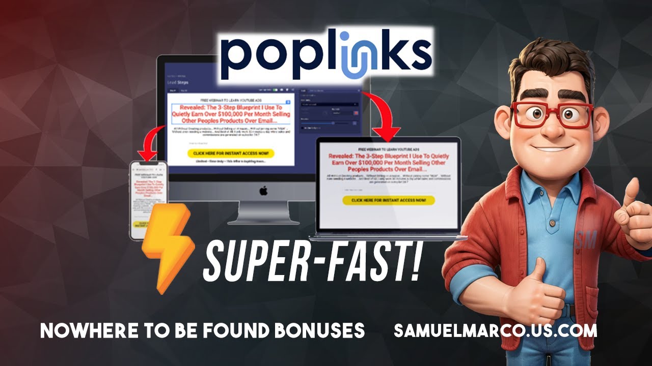 PopLinks Review: What is POPLINKS? ⚡️Over 100+ Pages in 1 MINUTE! ⚡️ ...
