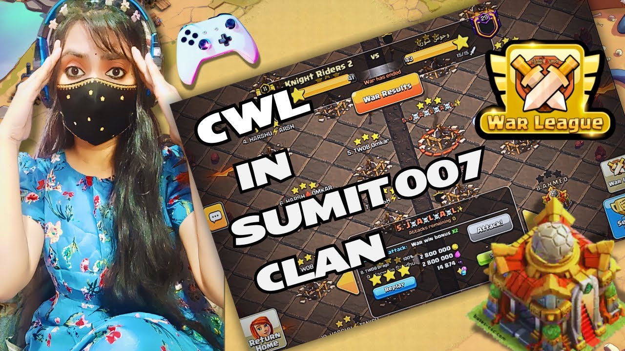 Sumit 007 Clan War Leagues: Crushing the Competition! (Clash of Clans ...
