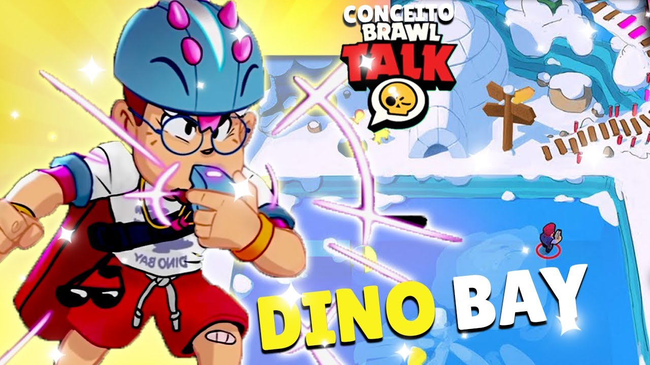 REVELADO!!!! 😱NOVO BRAWLER * DINO BAY * CHEGANDO NA PROXIMA TEMPORADA ...