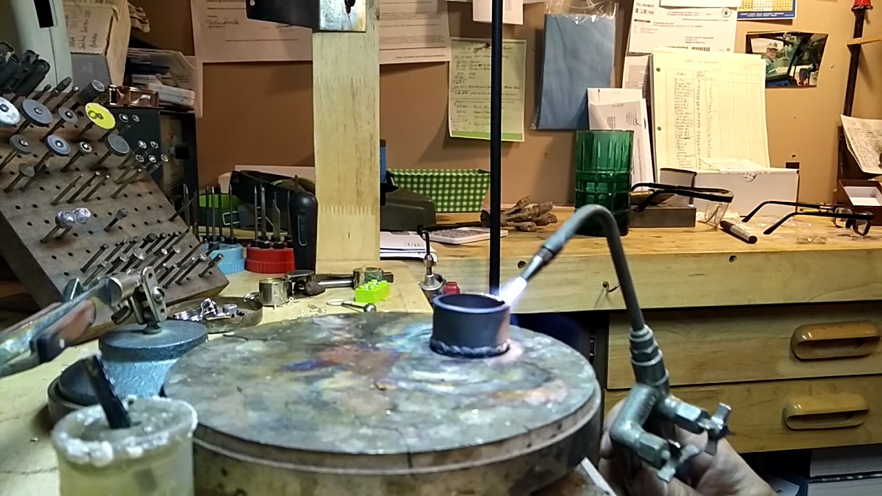 A technique for rolling the edges of copper tubing - YouTube