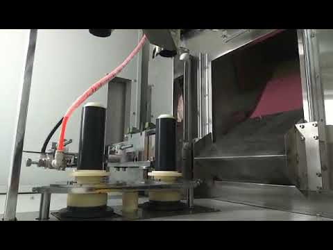 Rubber Gasket Cutting Machine with automatic Feeding device - YouTube