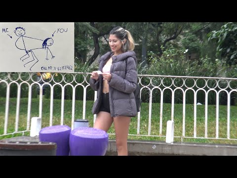 Picking Up a Fitness Argentinian Girl in the Park