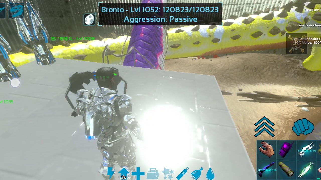 ARK MOBILE hướng dẫn hack không giới hạn xây nhà cho tất cả thú có yên ...