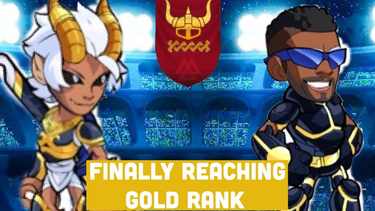 HITTING GOLD RANK IN 2v2s|Brawlhalla - YouTube