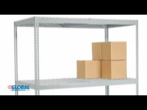 Globalindustrial.com Boltless Wide Span Storage Racks