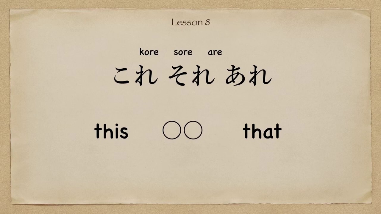 09.【this “〇〇“ that】Japanese Lesson8 - YouTube